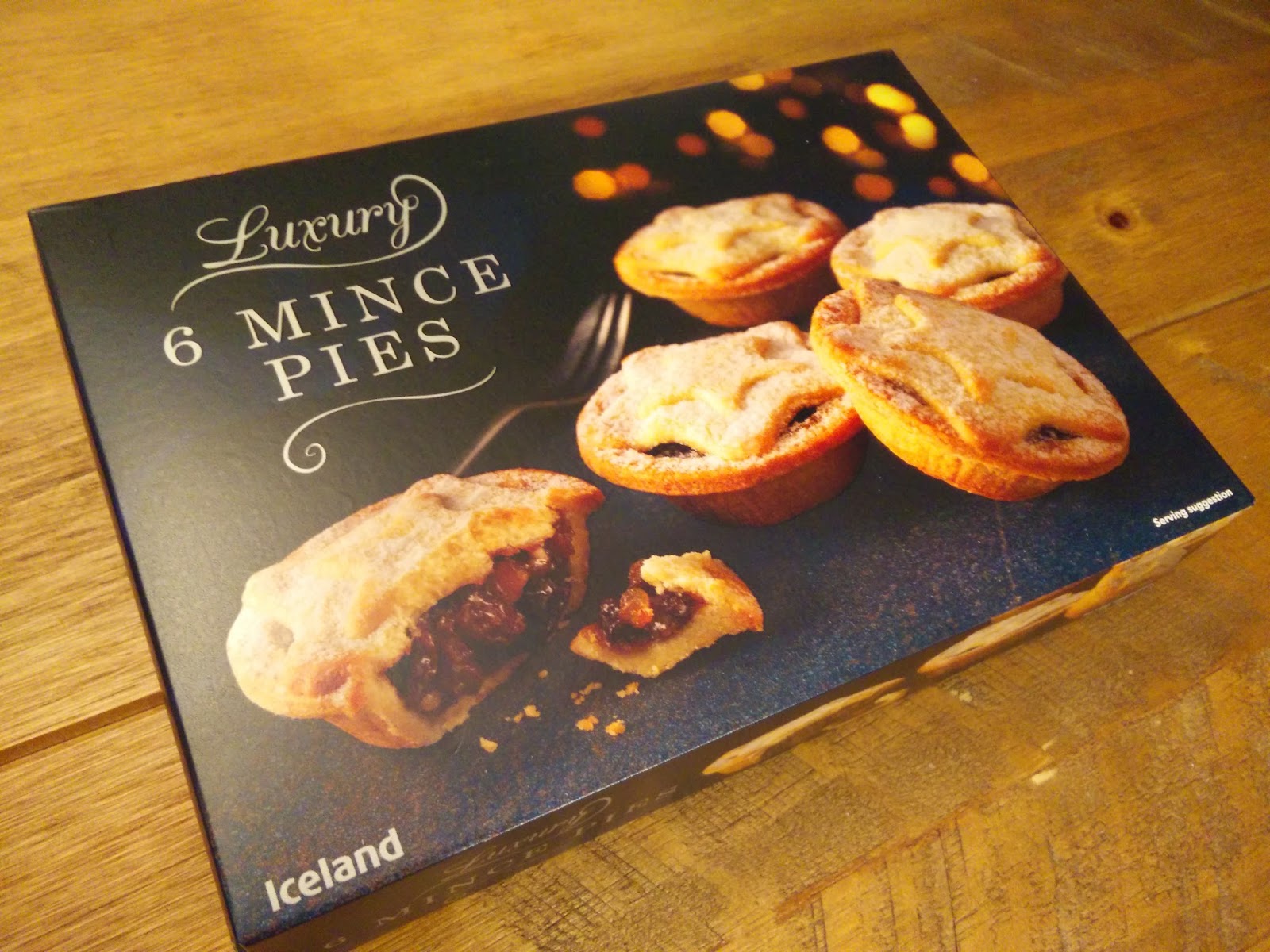 The Mince Pie Administration: 2016 - Iceland - Luxury 6 Mince Pies