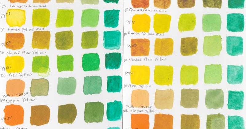 Kat Walk Designs: Watercolor Swatches