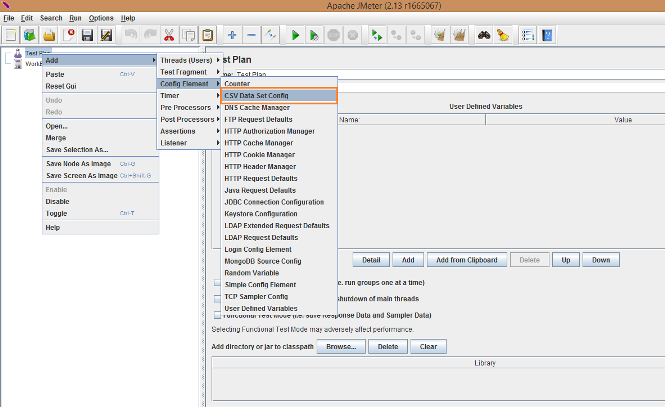 How to do Parametrization in JMeter using CSV?