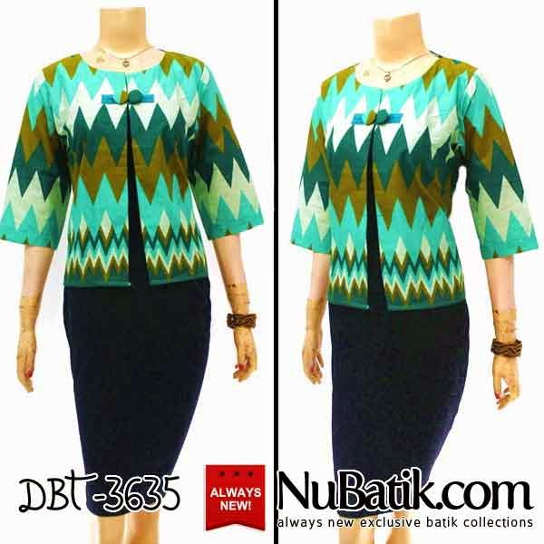 Jual Blouse Batik Model Bolero Modern Motif Batik Khas Solo | Model ...