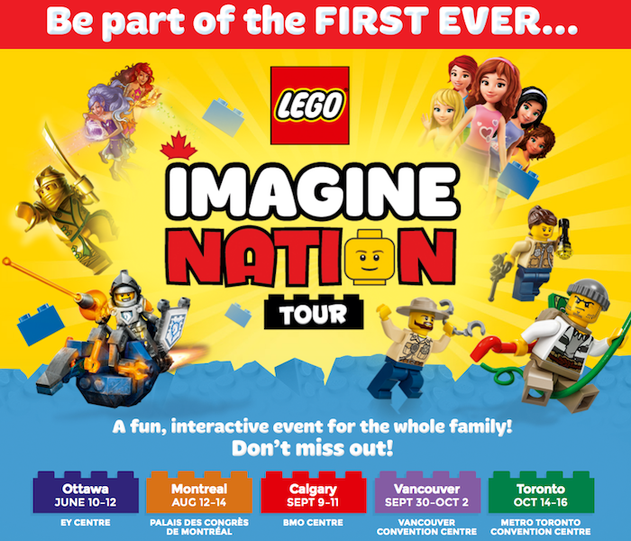 Create With Mom: First-Ever LEGO® Imagine Nation Tour Travels to Five ...