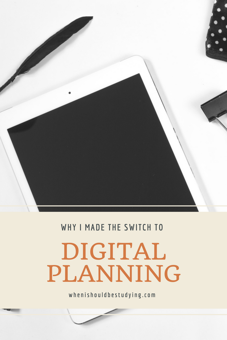 Switching to a Digital Planner- Paperless Planning