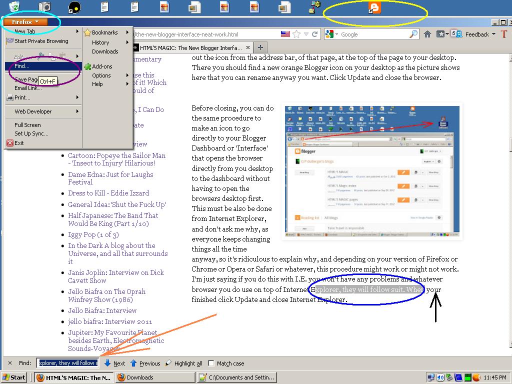 HTML'S MAGIC pages: The New Blogger Interface: a neat workaround