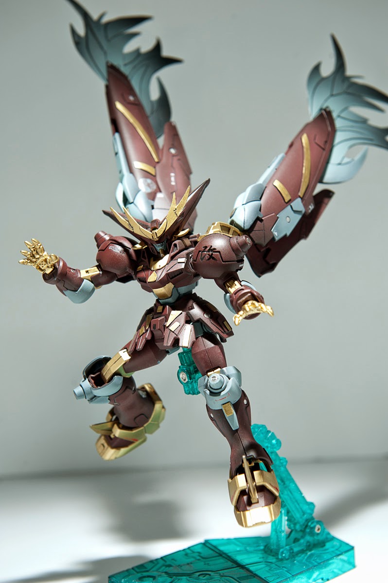 Custom Build: HGFC 1/144 Master Gundam + Fuunsaiki "Sengoku Master"