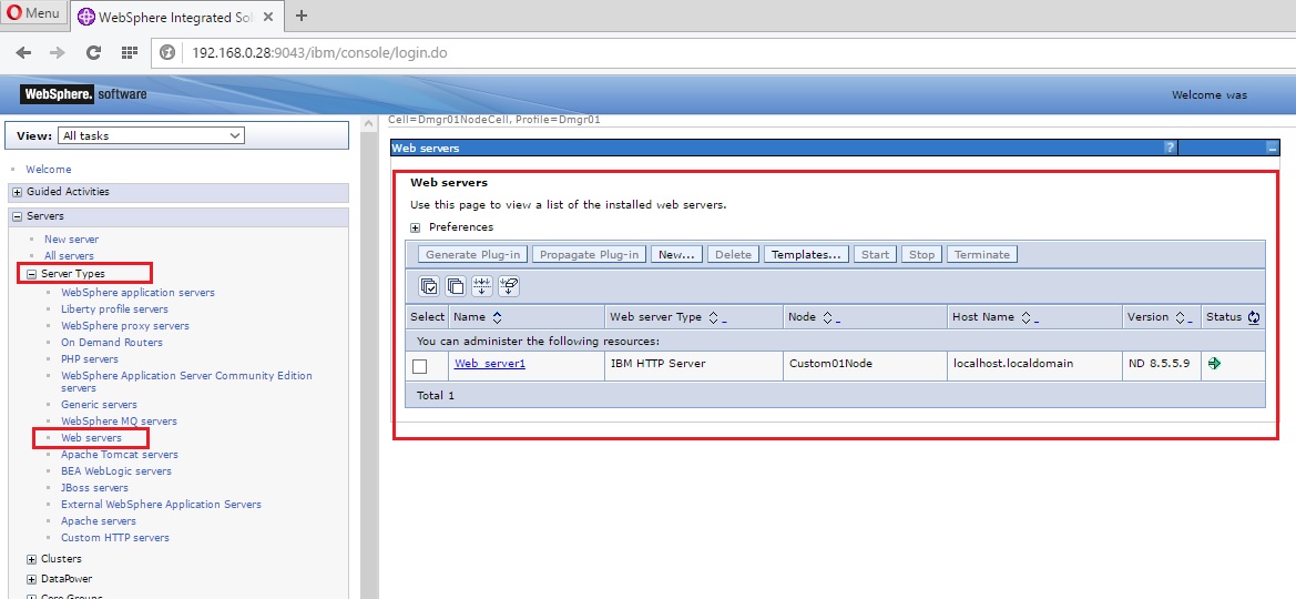 MiddlewareBox: Multiple IHS in front of WebSphere® Application Server. (On Single Install).