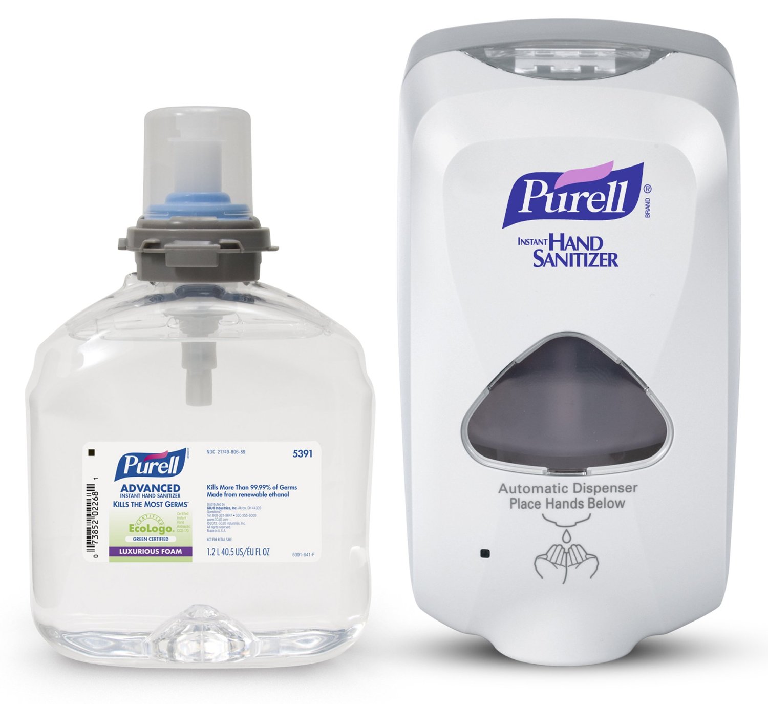 Purell TFX Sanitizer Dispenser + 1200ML Refill Combo Pack | HotDealsNG ...