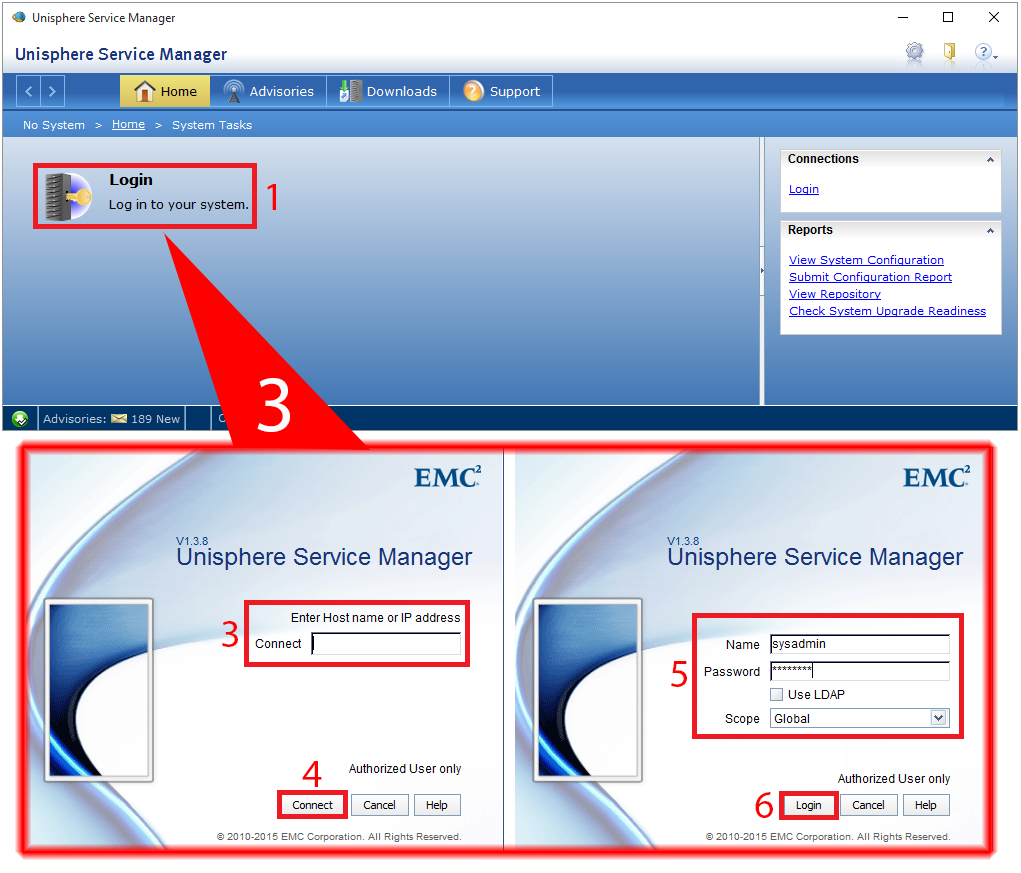 Pantallazos.es: EMC VNX: Instalar módulos de I/O.