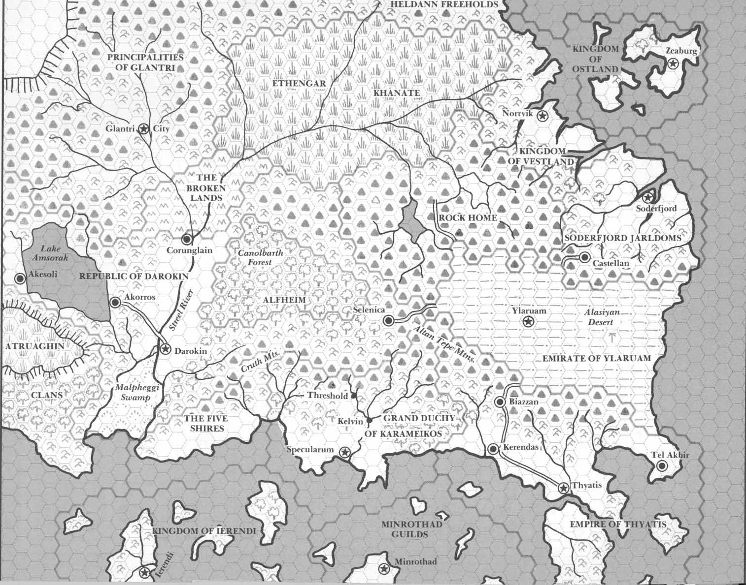 Game World Inspirations: The D&D Known World