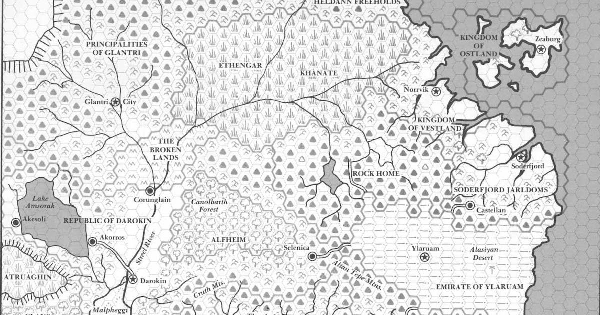 Daddy Rolled a 1: Game World Inspirations: The D&D Known World