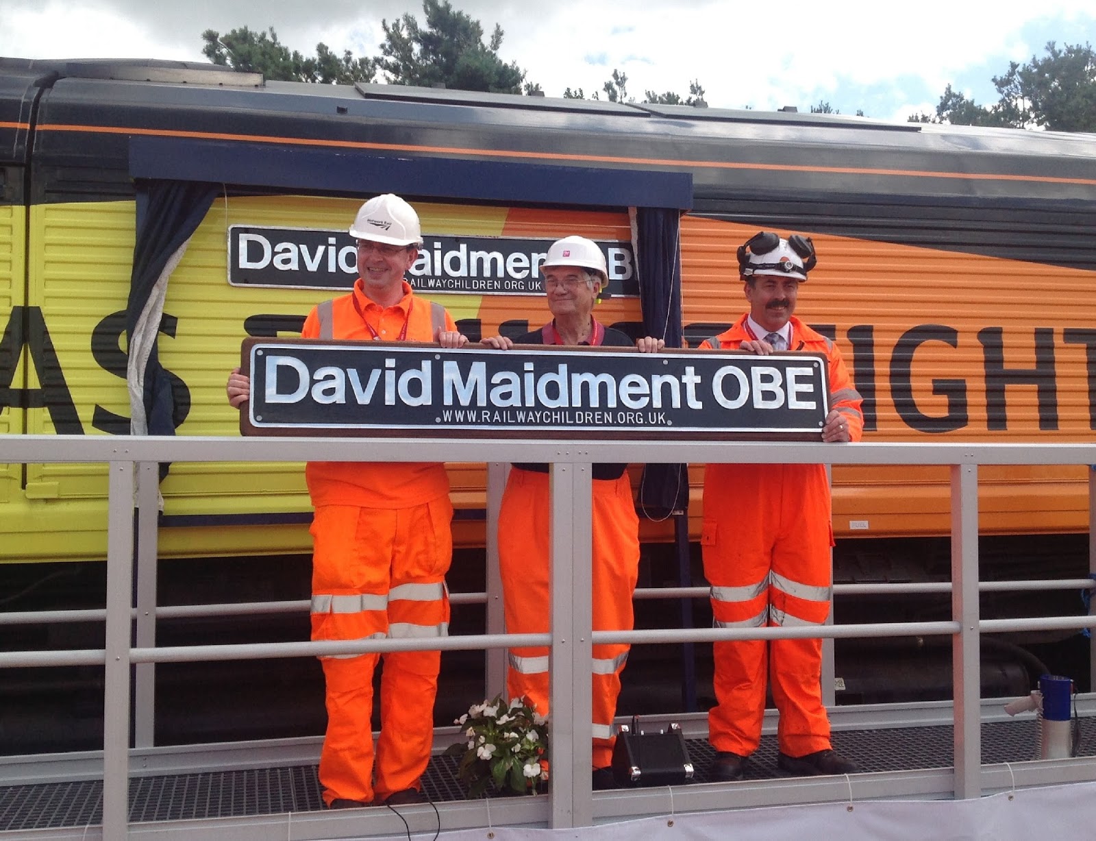 Railway Eye - the railway blog: Founder of Railway Children honoured