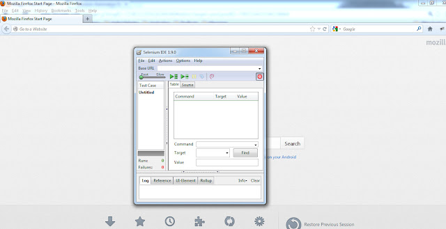 Selenium-By-Arun: 14. Record and Playback using Selenium IDE