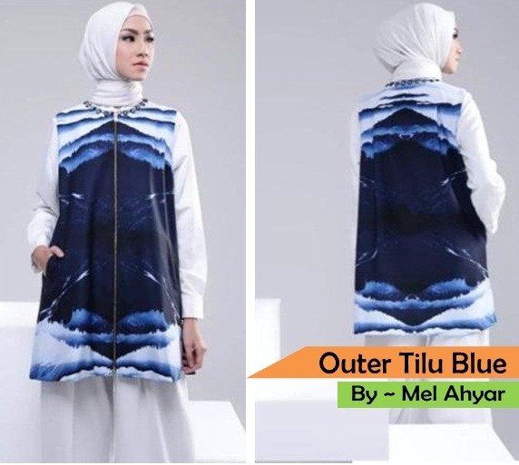 36+ Contoh Outer Batik Modern, Yang Cantik!