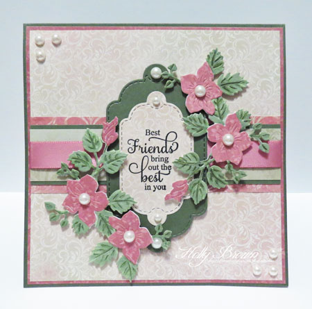 Glitter, Stamps, & Ink: Friends and Wild Roses