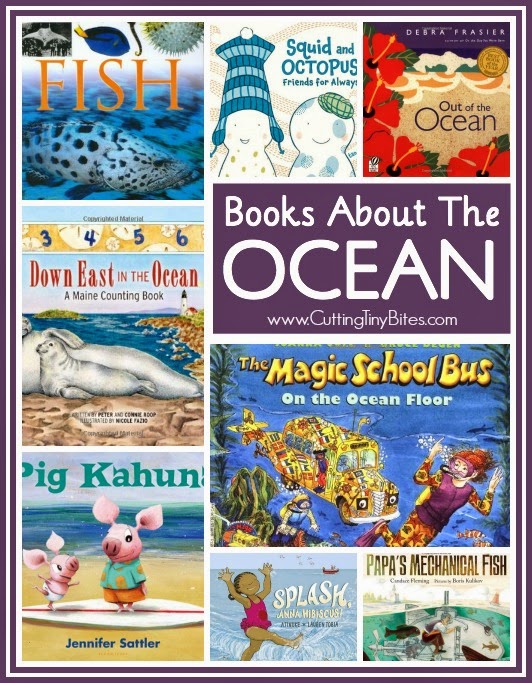 Ocean Theme- Weekly Home Preschool | What Can We Do With Paper And Glue