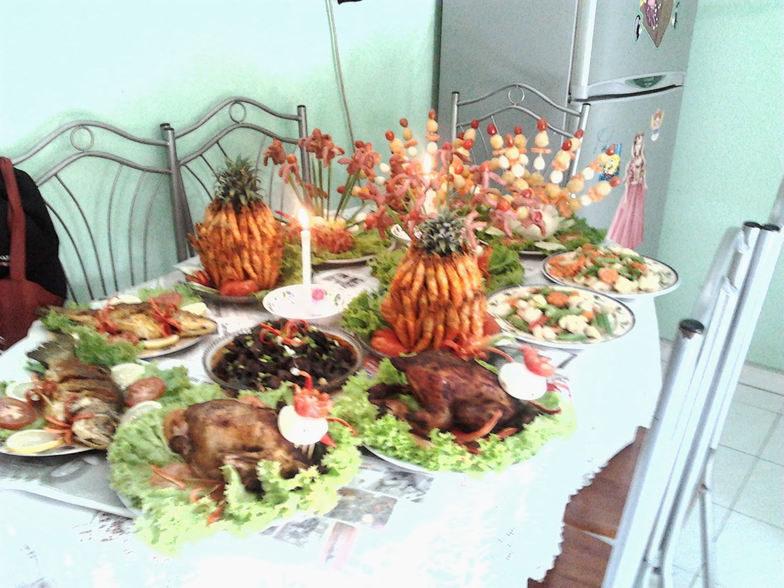 Nurisya Yummylicious : Tempahan Lauk pengantin,Pulut Kuning Berhias ...