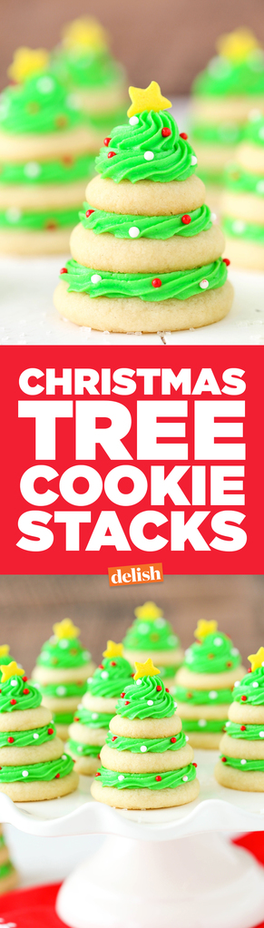 Christmas Tree Cookie Stacks For Cookies Lover - Cookies Blog