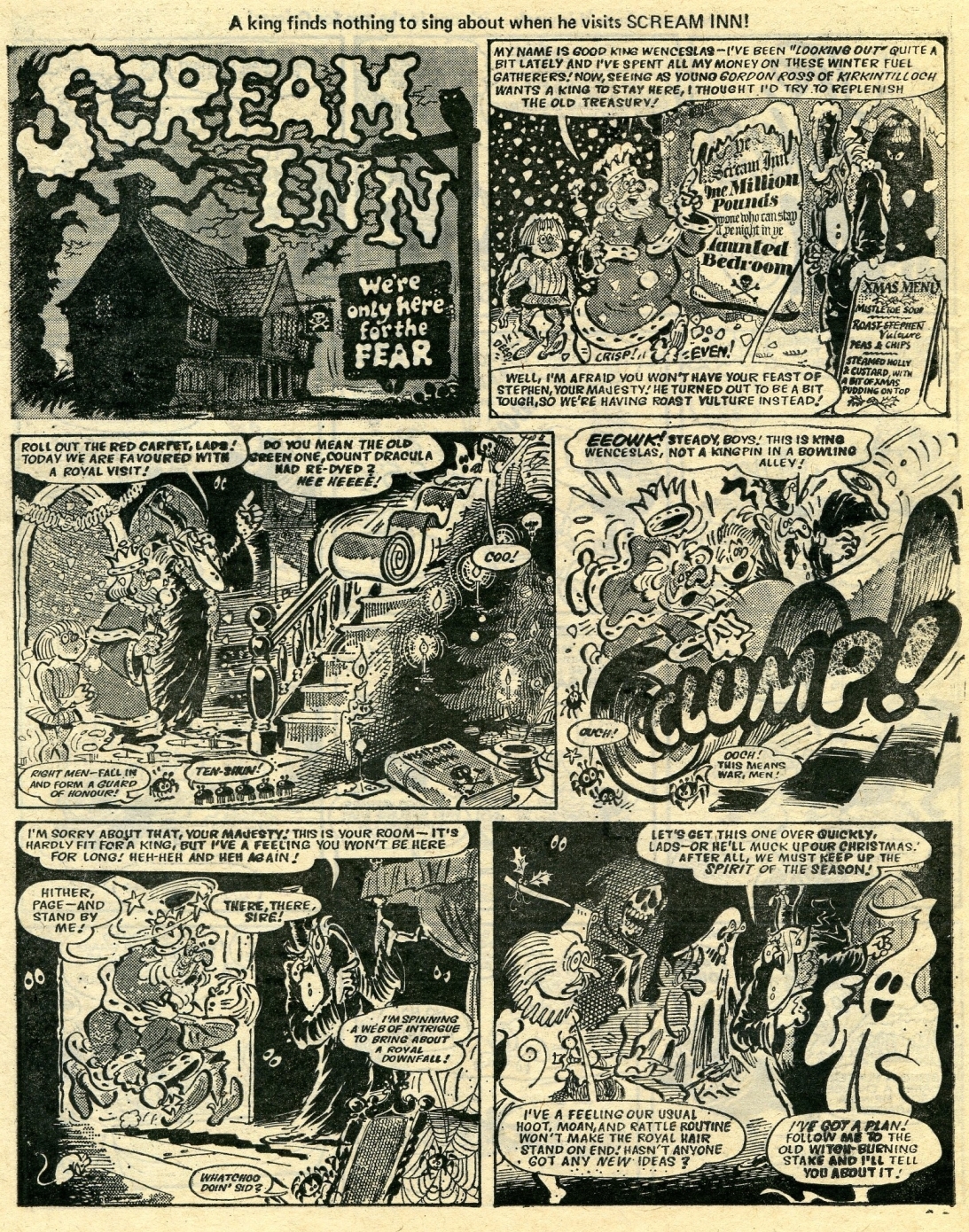 *KAZOOP !!: A LOOK AT SHIVER & SHAKE STRIPS: SCREAM INN (PART THREE)