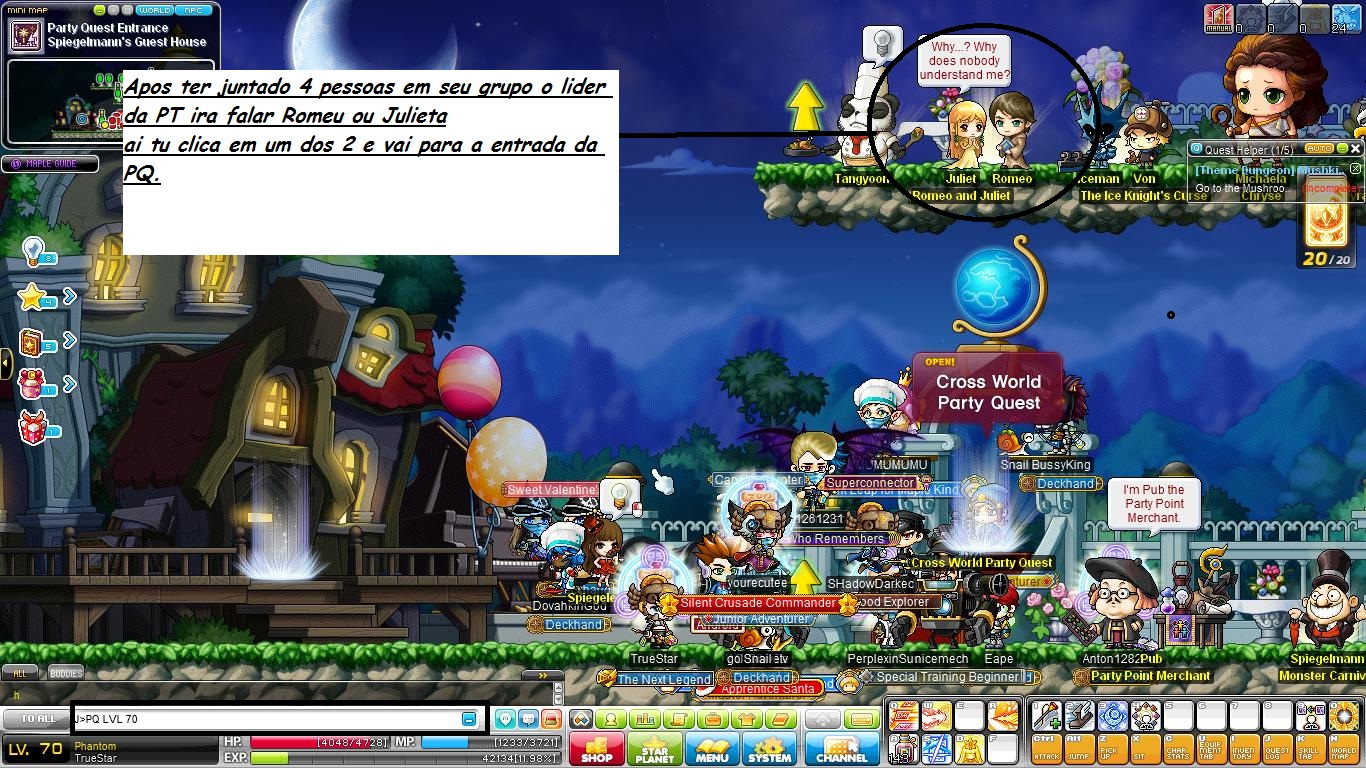 Guia Party quests Maple Story | The Player Brasil