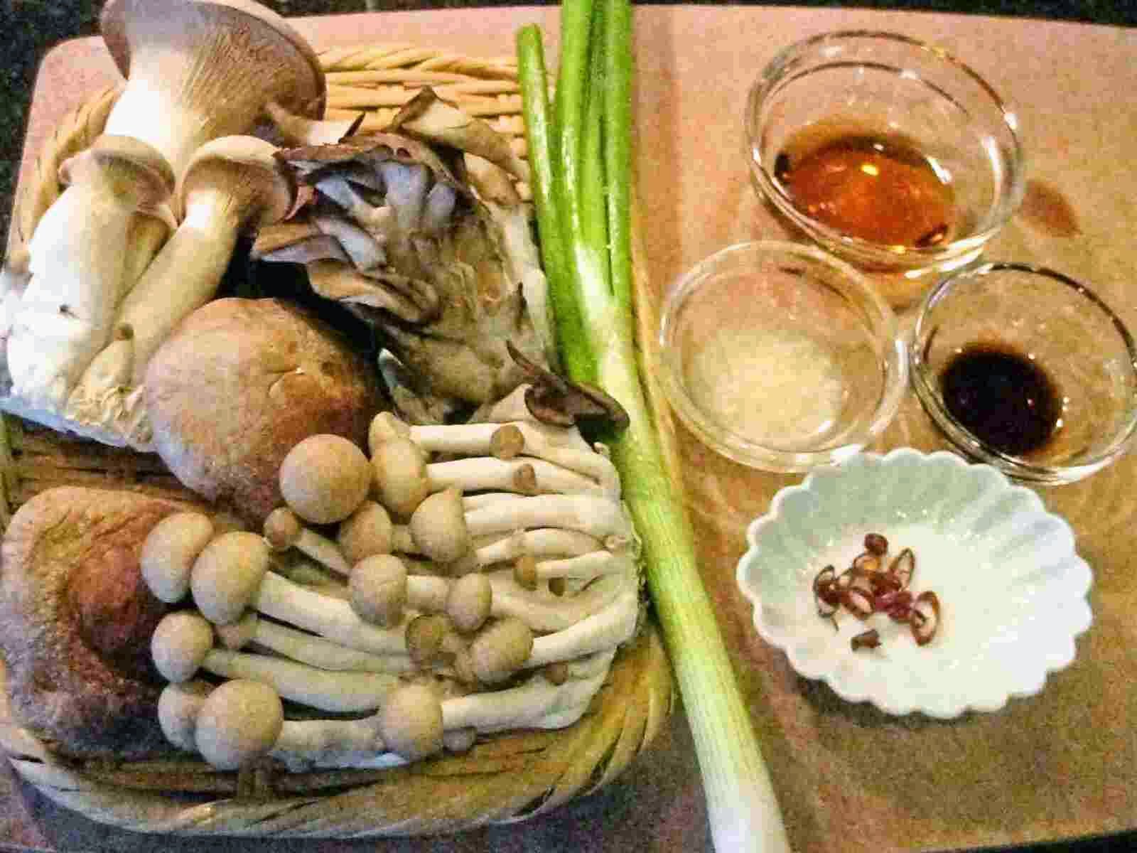 Recipes for Tom: Shiokoji kinoko / assorted steamed mushrooms with ...