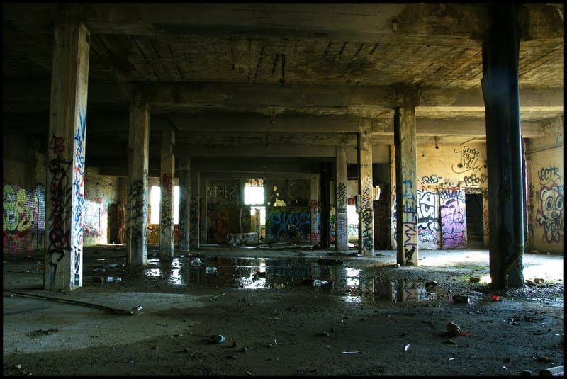 Random Thoughts: Wabash Avenue Abandoned Linseed Oil Factory