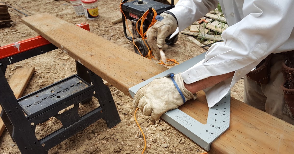 Small Forest Timber Owner Blog for WA: Mud Sill Installation for Cabin ...