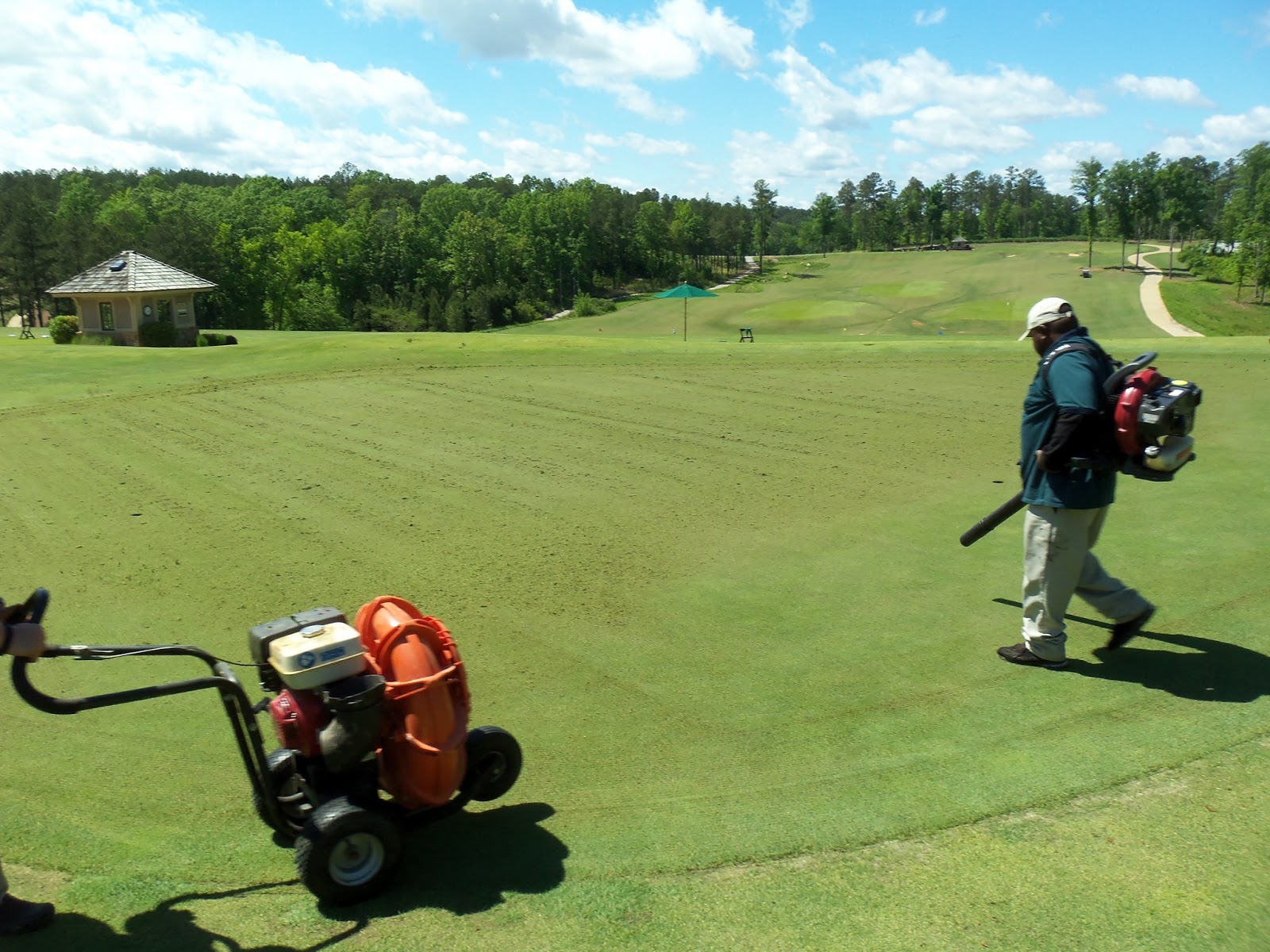 The Creek Club Golf Course Maintenance: “Why are we aerifying green ...