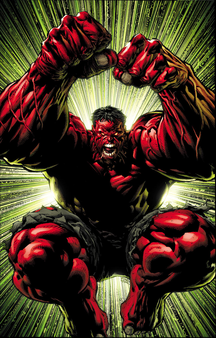 Paxsam Custom Marvel: Rulk - Red Hulk