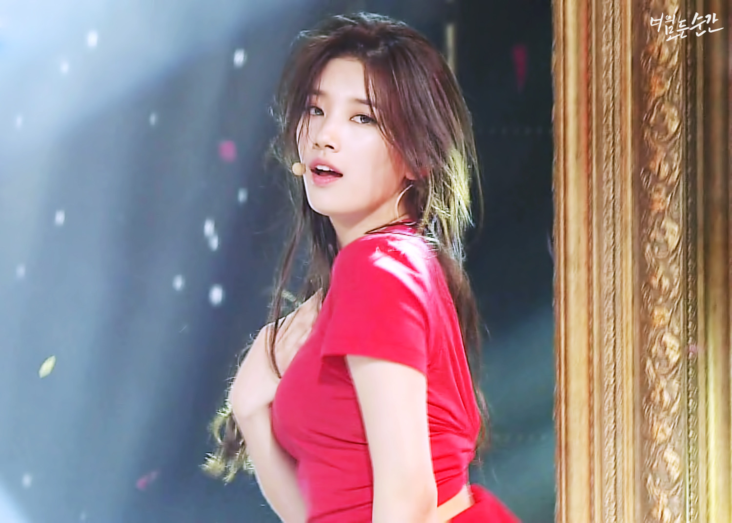 더쿠 - 가요대축제 여돌 허쉬 커버 기사 보고 찾아본 20살이었던 Hush 수지짤