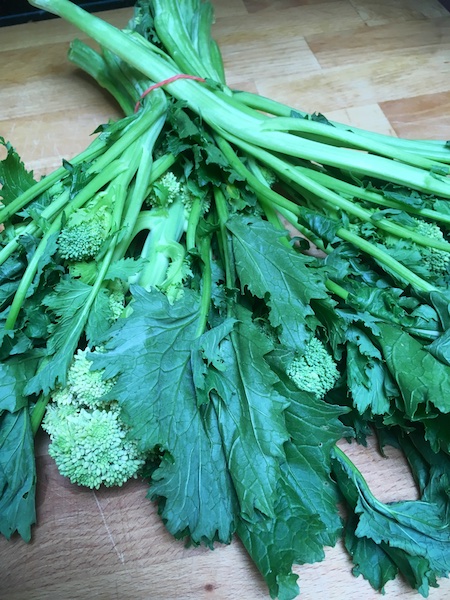 Turbohausfrau: Cima di rapa mit Croutons