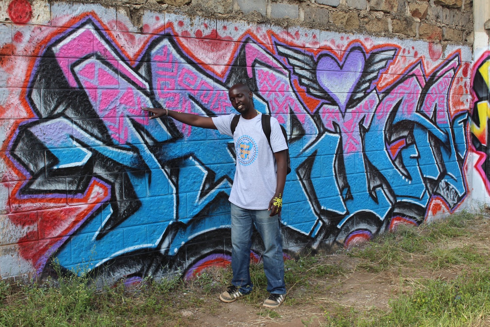 Margaretta's Jua Kali Diary: Graffiti art at Dust Depo and Kenya ...