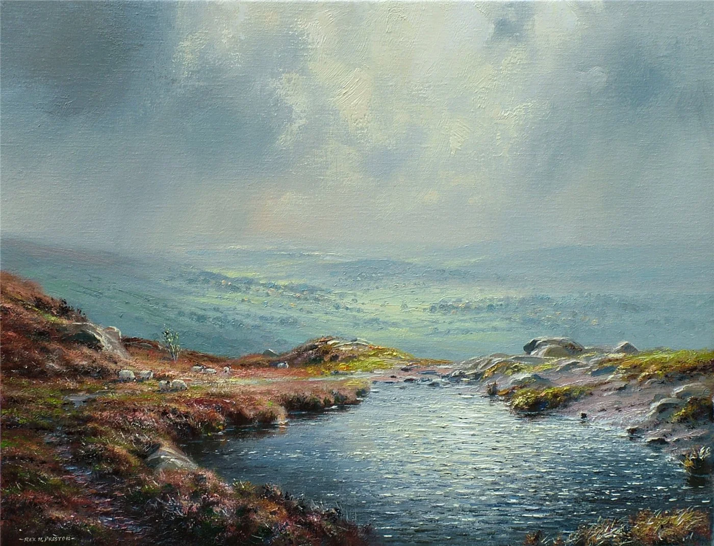 Rex Preston, 1948 | Abstract Landscape painter | Tutt'Art@ | Pittura ...