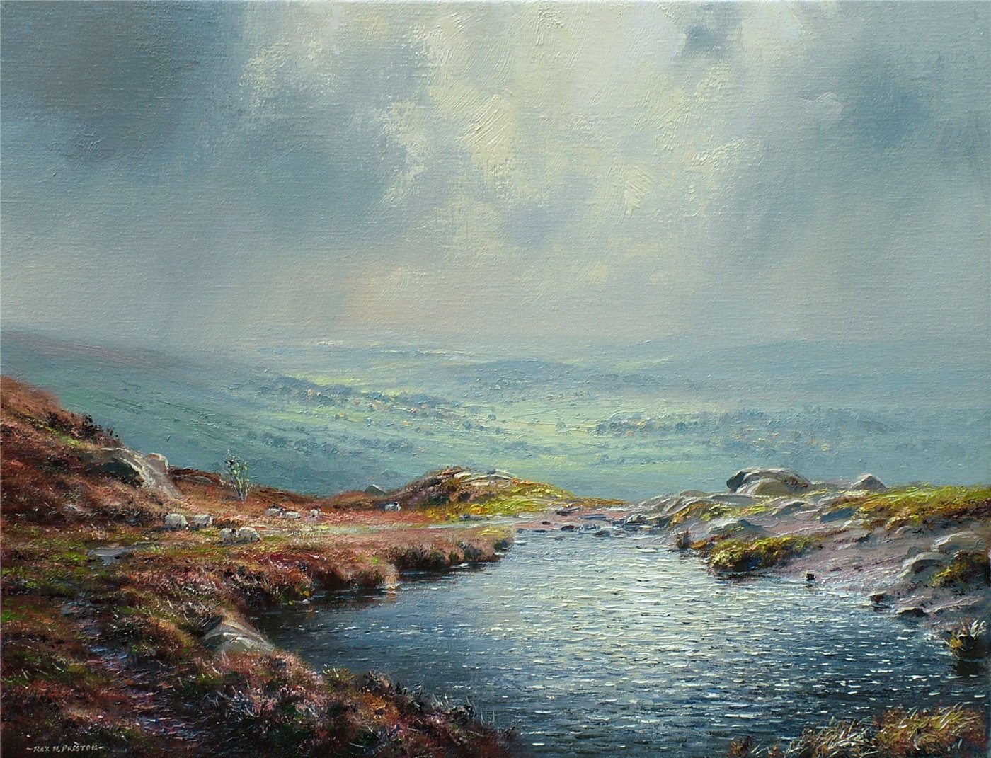 Rex Preston, 1948 | Abstract Landscape painter | Tutt'Art@ | Pittura ...