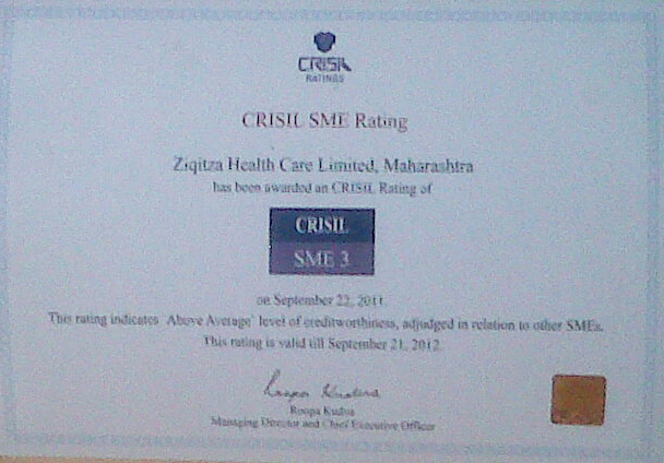 Ziqitza Health Care Limited: CRISIL Rating for ZHL