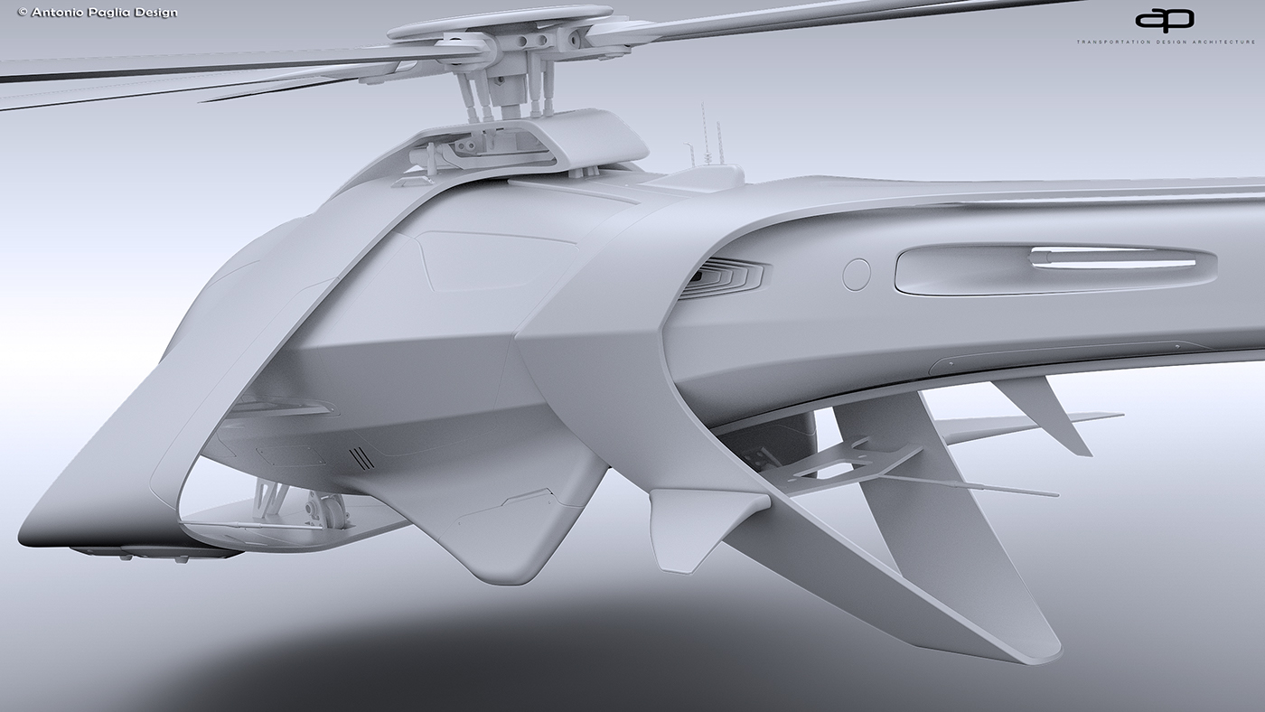 ap design: Tesla Model H - Helicopter