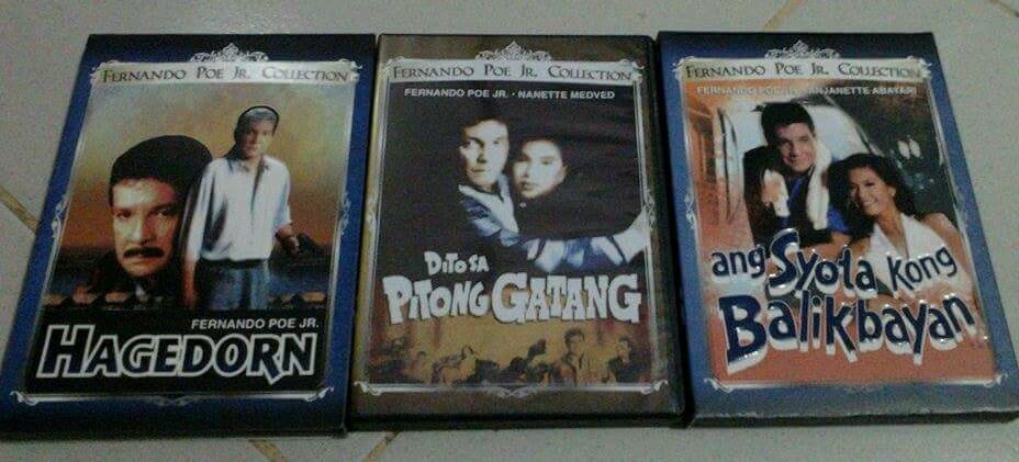 Different Collections: DVD Collection - FERNANDO POE JR. (FPJ) MOVIES