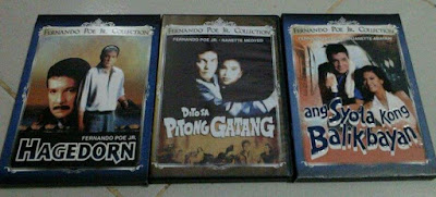 Different Collections: DVD Collection - FERNANDO POE JR. (FPJ) MOVIES