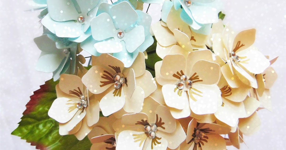 Mama's Gone Crafty: Paper Flower Hydrangeas- Flower Templates ...