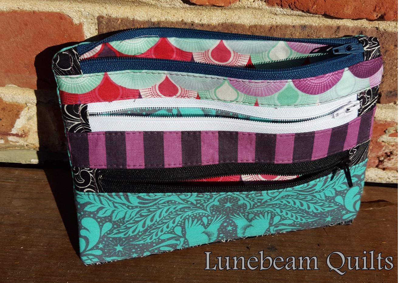 Lunebeam: 3 Zip Pouch