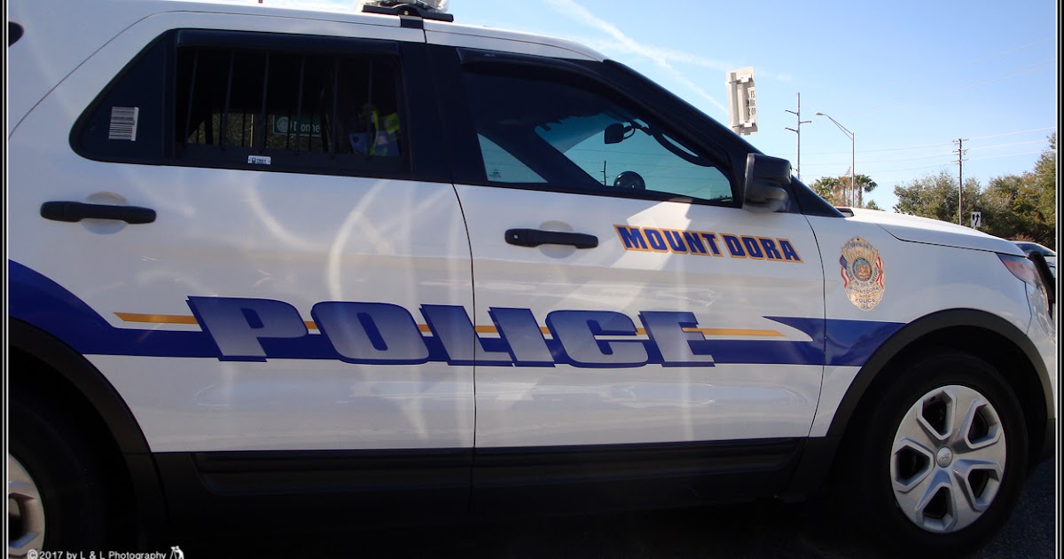 Ocala, Central Florida & Beyond: Police Car - Mt. Dora Ocala, Central Florida & Beyond: Police Car - Mt. Dora