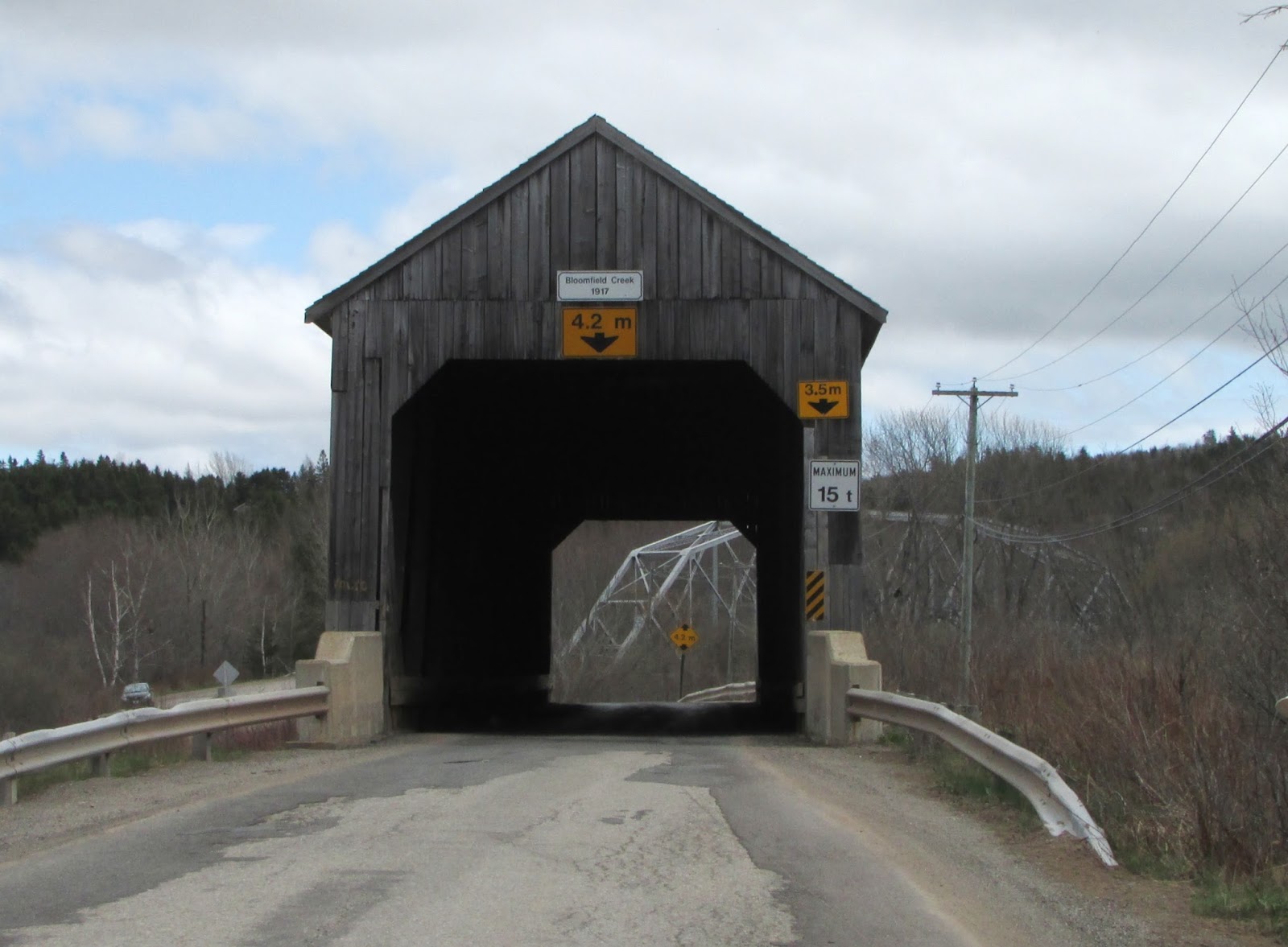 New Brunswick's Covered Bridges: Bloomfield Creek