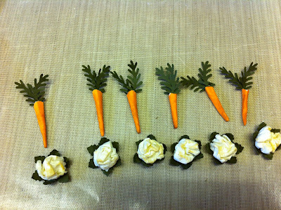 The Craft Project: Carrots and Cauliflower Tutorial