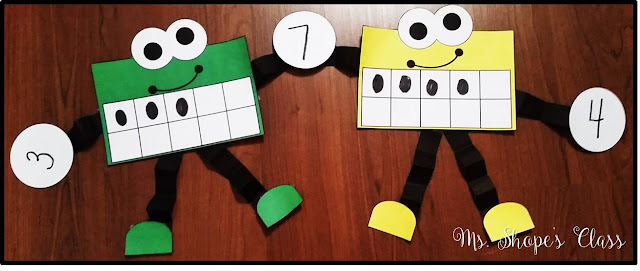 Julz Treasure Chest: Number Buddies {Lessons to Teach Number Pairs}