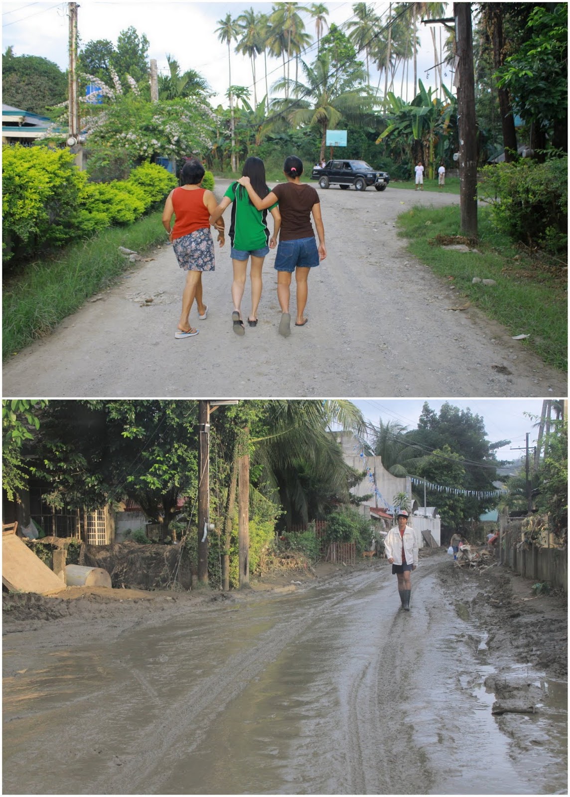 Iligan House - Before and After Typhoon Sendong