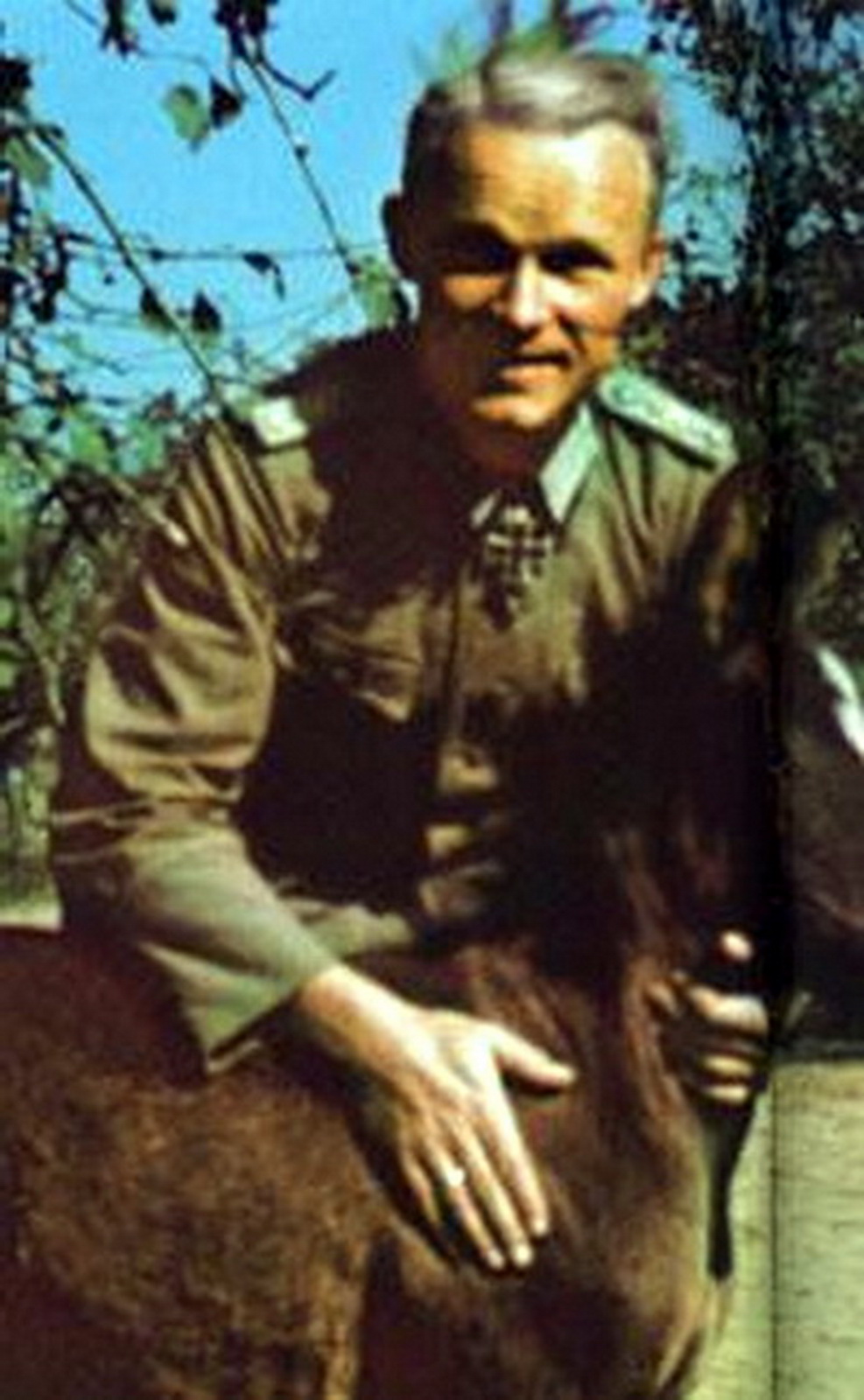 World War II in Color: Oberstleutnant Wilhelm Walther