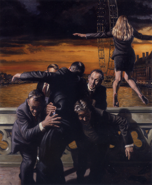 Stuart Luke Gatherer - When Rembrandt Meets Hopper