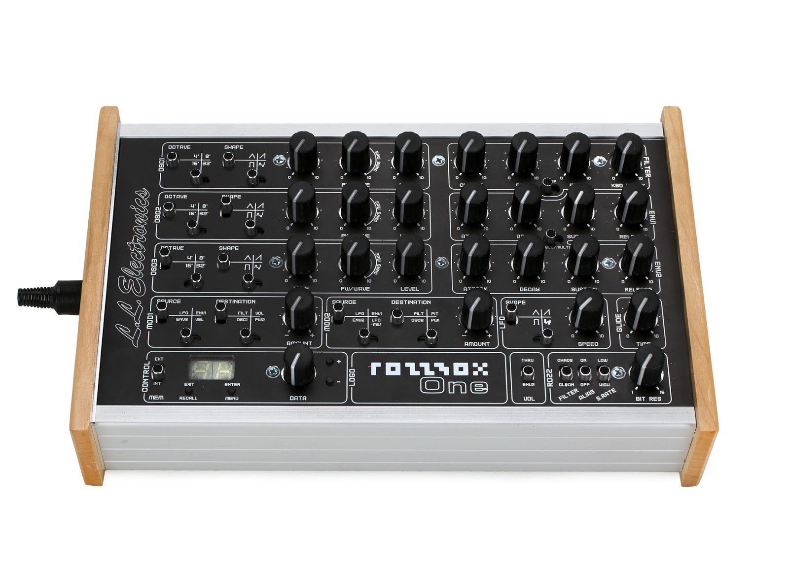 MATRIXSYNTH: LL ELECTRONICS ROZZBOX POLYPHONIC SYNTHESIZER