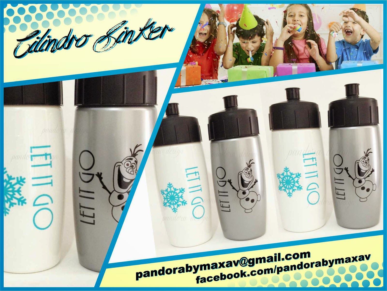 Termo Frozen | Pandora Design-Portafolio