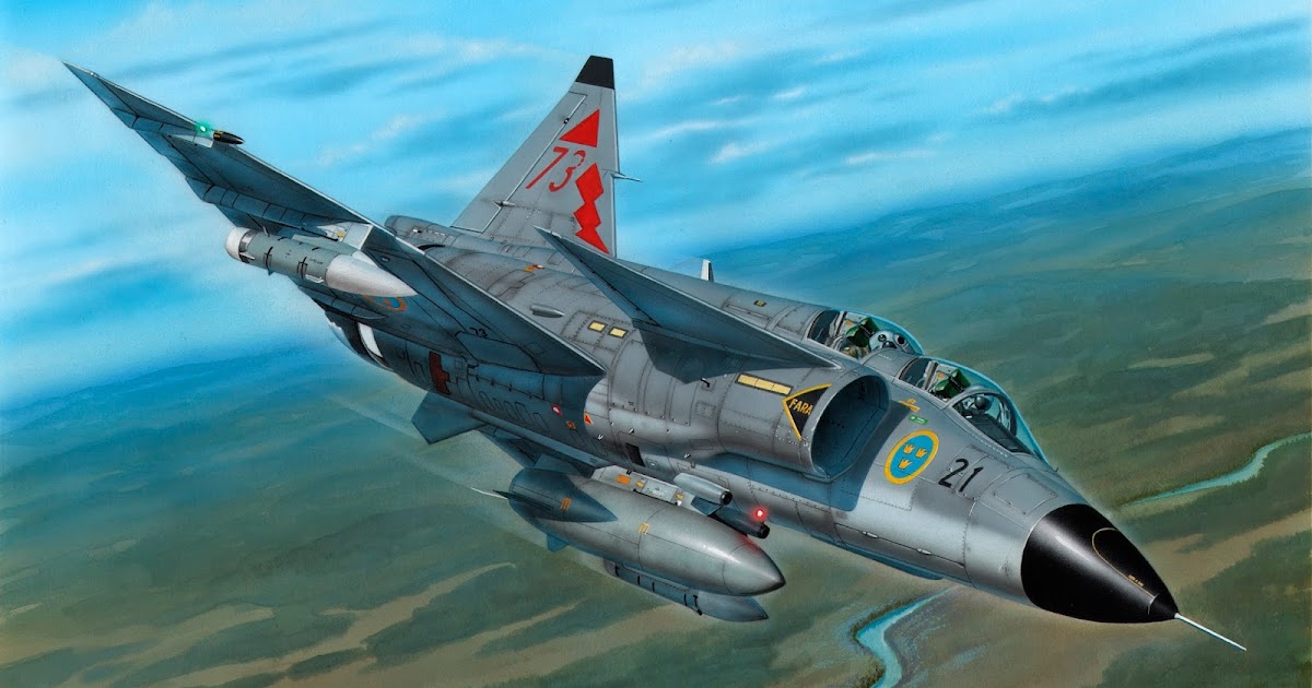 SH48150 SAAB SK-37E Viggen - boxart