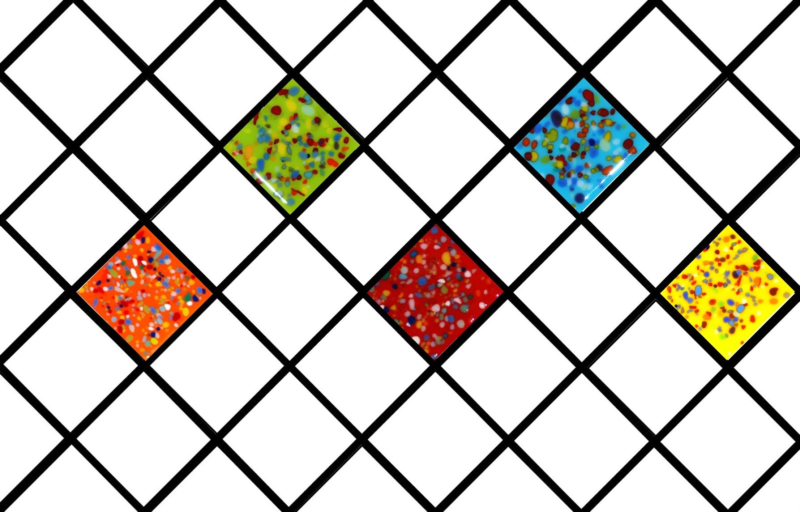 Omega Glass: Fused Glass Art that's Ridiculously Cool: White Diamond ...