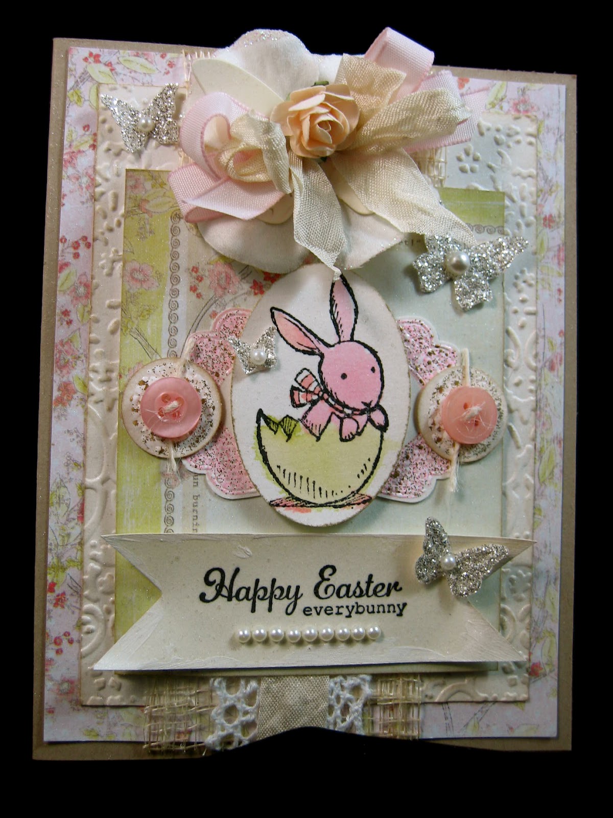 Designs by Sharon: Happy Easter, every bunny